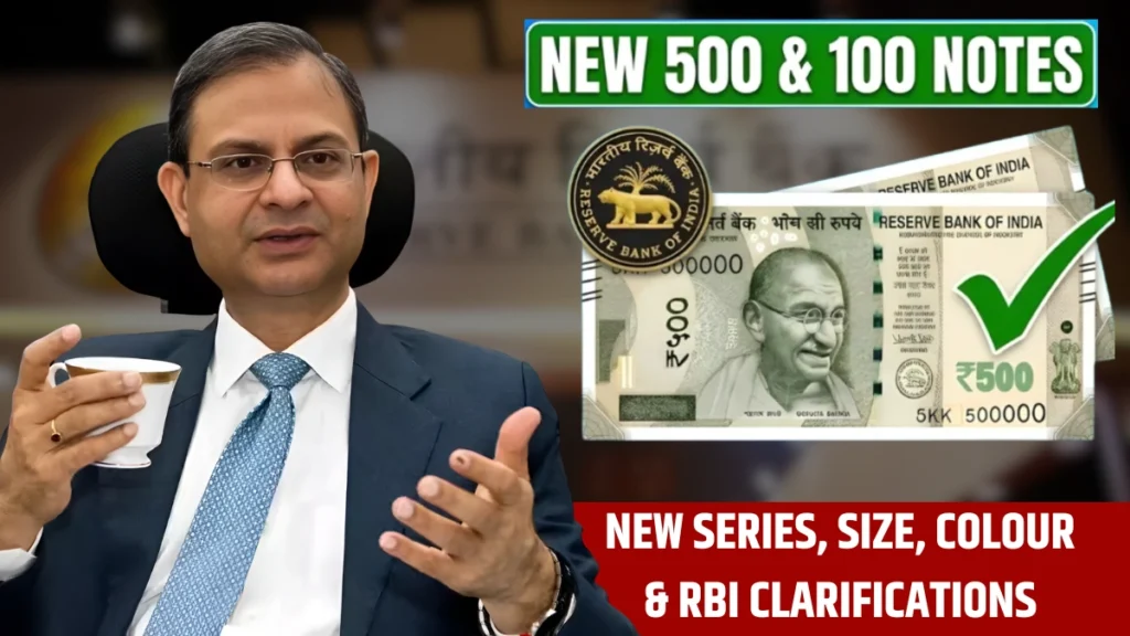 Indian ₹500 Banknote 2026: New Series, Size, Colour & RBI ...